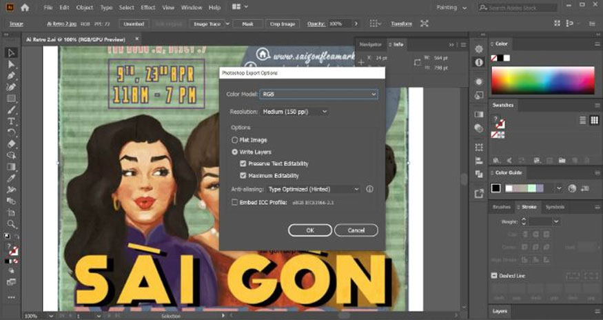 What is an AI file? How to open an AI file in Photoshop in detail